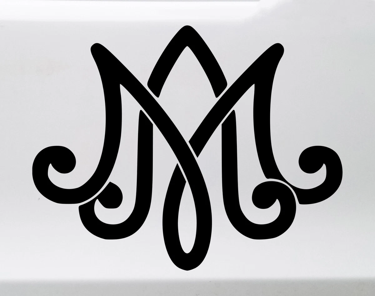 Ave Maria Monogram
