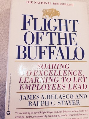 FLIGHT OF THE BUFFALO - RALPH C. STAYER JAMES A. BELASCO (PAPERBACK ...