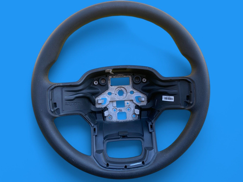 GENUINE 2021-2023 FORD F-150 STEERING WHEEL BLACK WRAPPED OEM ML3Z-3600 ...