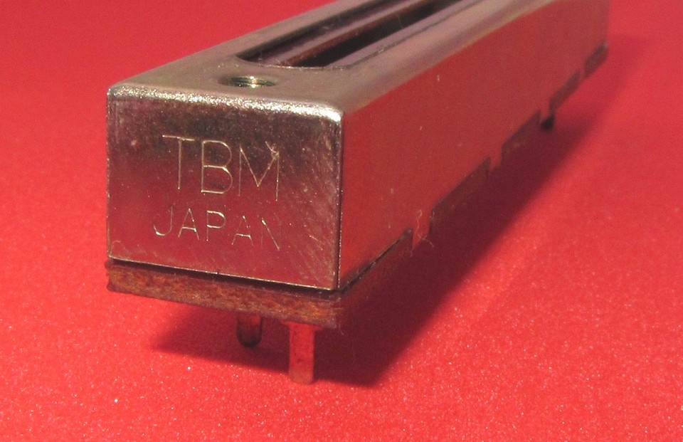 TBM 60mm Slide Pot 2K OHM Audio Taper Log Sliding Potentiometer Tsubame ...
