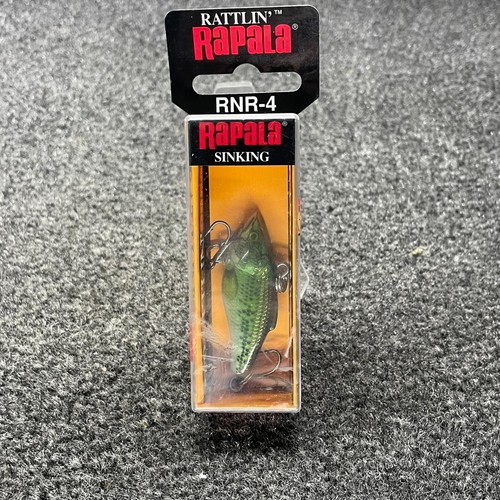 Rapala Rattlin Rap 4 RNR-4 Lipless Crankbait Fishing Lure 1.5" 3/16oz ...