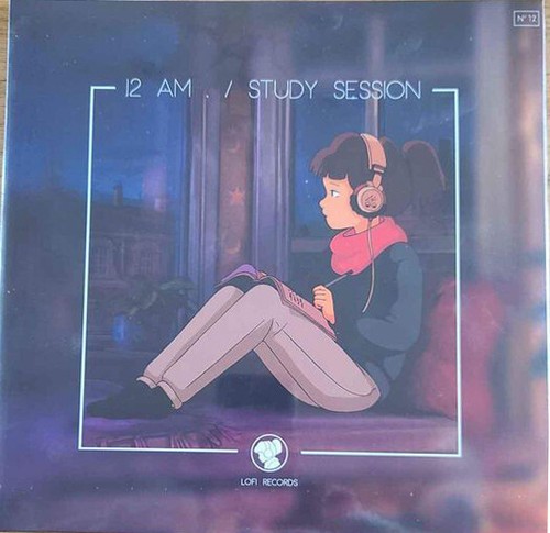Lofi Girl - 12 am Study Session - 2 x LP - Blue Opaque Vinyl | eBay