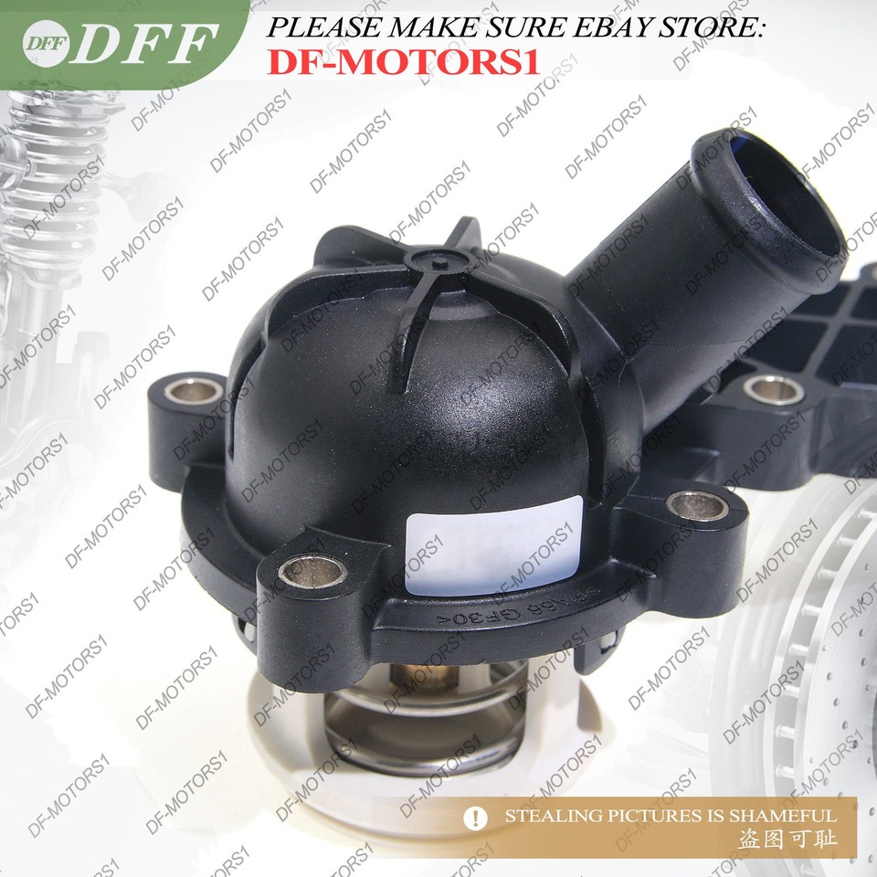 HELLA Engine Thermostat w O-Ring For AUDI A5 A6 A8 06E121111G AUK BKH ...