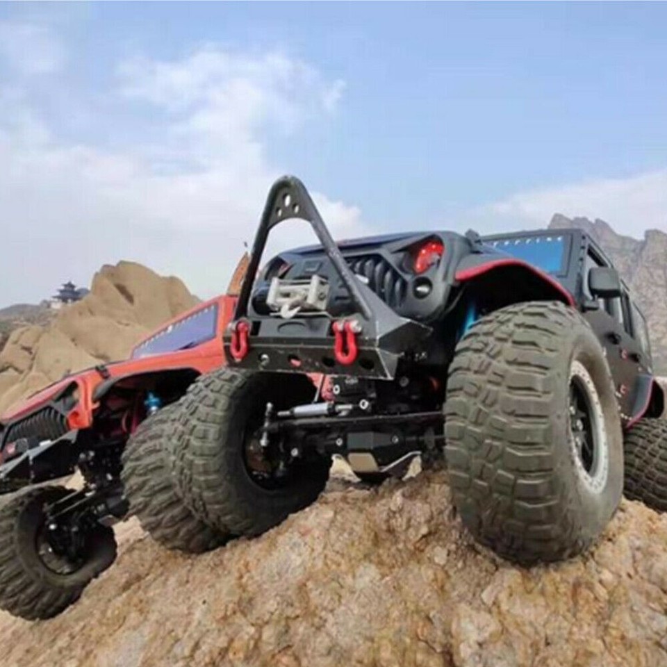 4Pcs 2.2" Rubber Wheel Tires Tyre for Axial SCX10 TRX4 D90 90046 1/10 ...