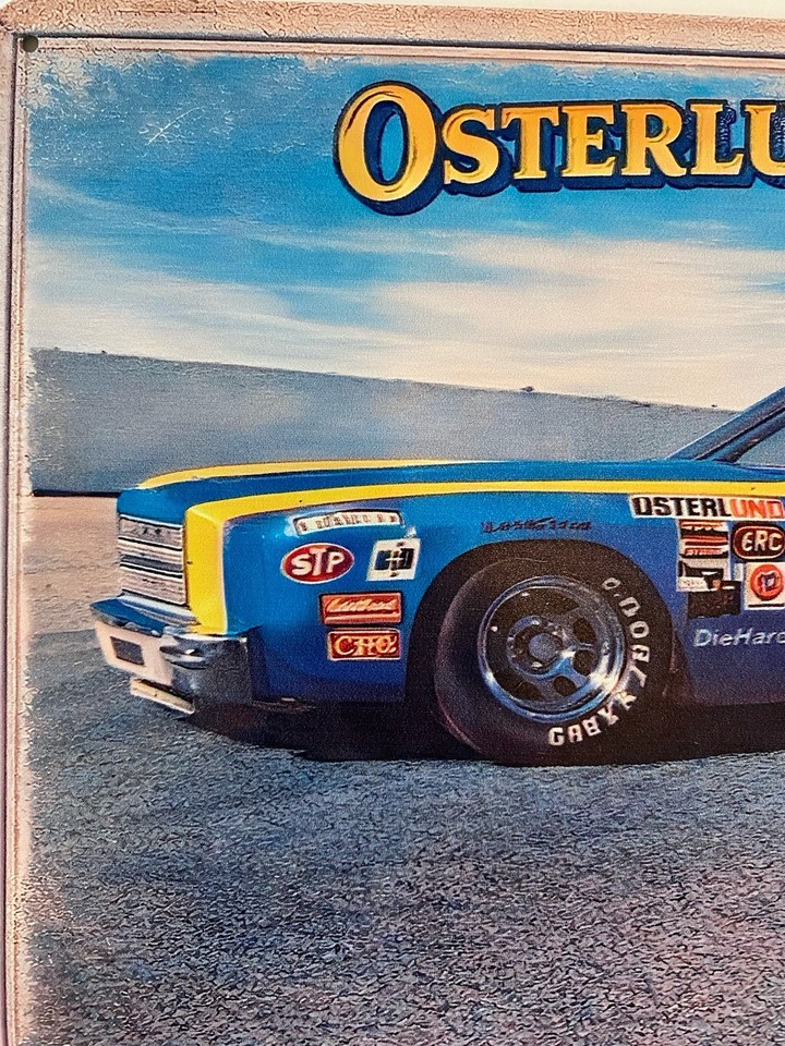 Dale Earnhardt Osterlund Racing Sign - NASCAR Wrangler Jeans | eBay