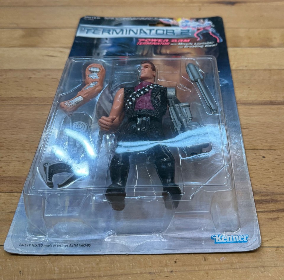 Terminator 2 1991 Power Arm Kenner Vintage Action Figure | eBay