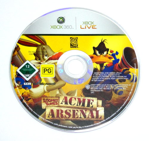 LOONEY TUNES ACME ARSENAL JEU XBOX 360 & XBOX ONE MICROSOFT PAL FRA ...