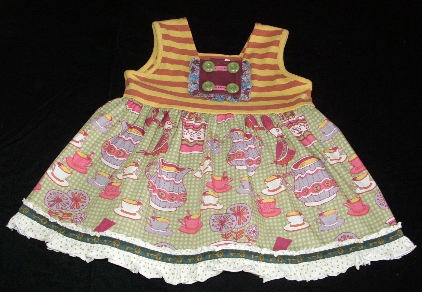 Matilda Jane Sailor Sara Top 6 Heart Soul Tea Cups Bird Character ...