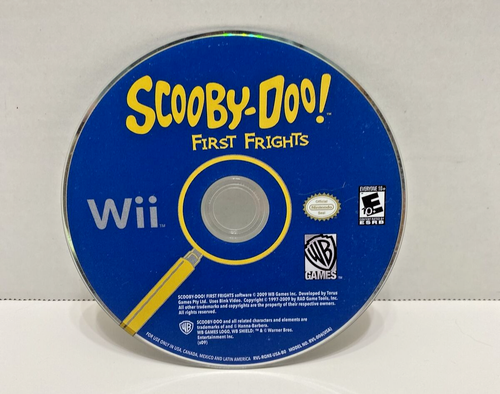 Scooby-Doo First Frights (Nintendo Wii, 2009) NTSC GAME DISC ONLY ...