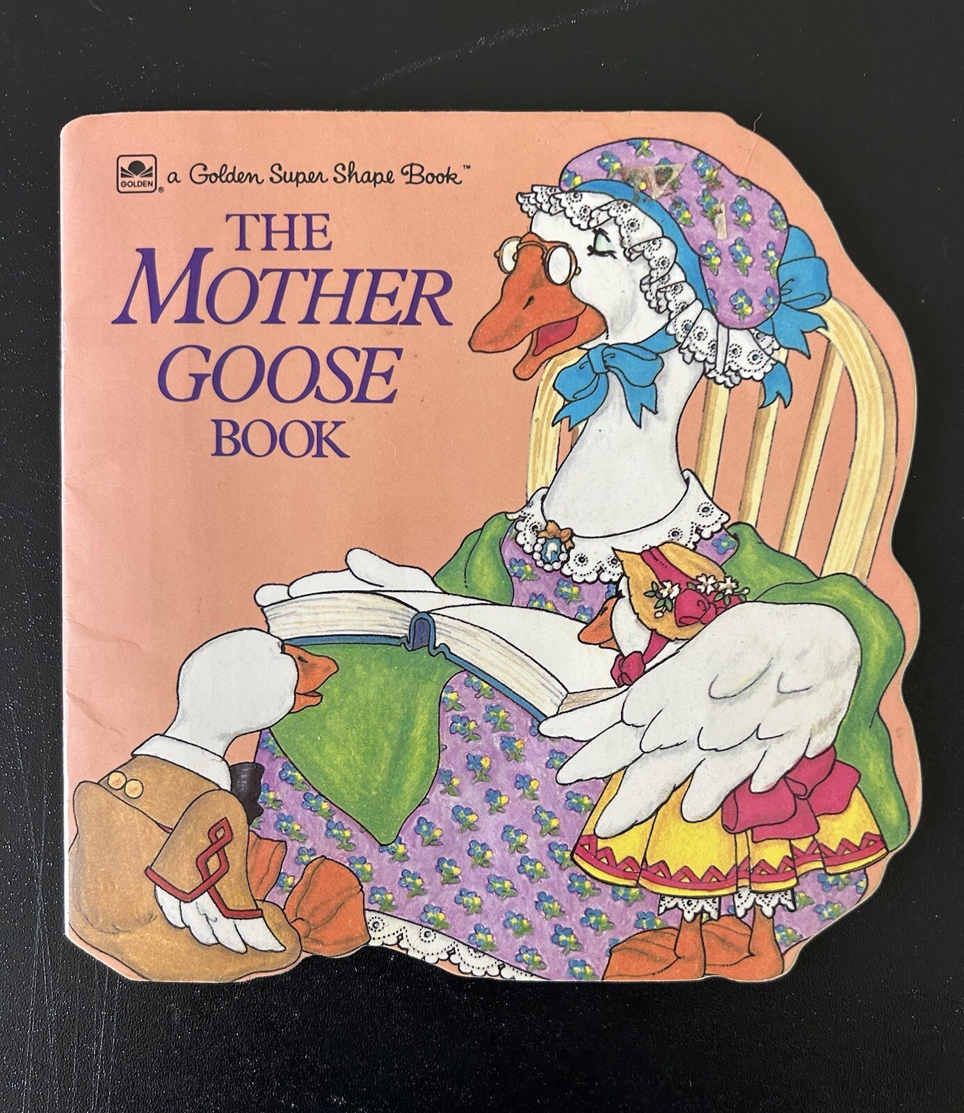 The Mother Goose Book A Golden Super Shape Book Nina Barbaresi PB 1982 ...