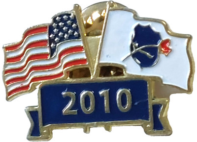 U.S.A./Rose Shield National Law Enforcement Memorial Dual Flags 2010 ...