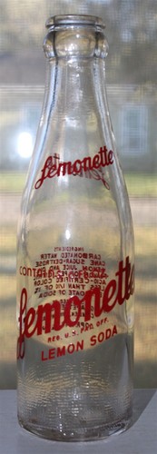 Lemonette Camden Arkensas Grapette 6 oz red ACL painted label soda ...