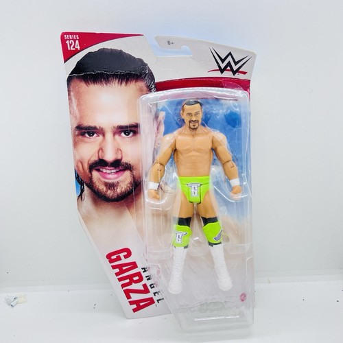 WWE Angel Garza Series 124 Basic Action Figure Green Trunks NEW Damage ...
