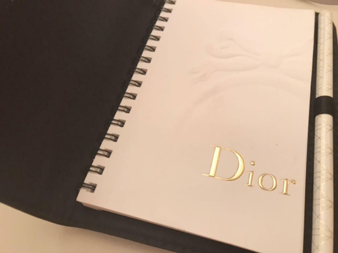 Christian DIOR Notebook Black | eBay