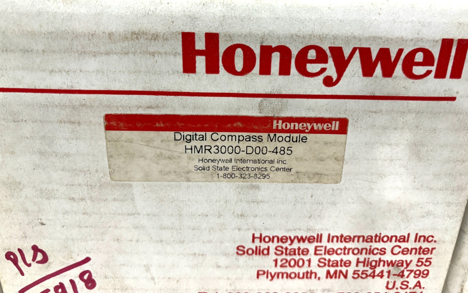 Honeywell HMR3000-D00-485 Digital Compass Module | eBay