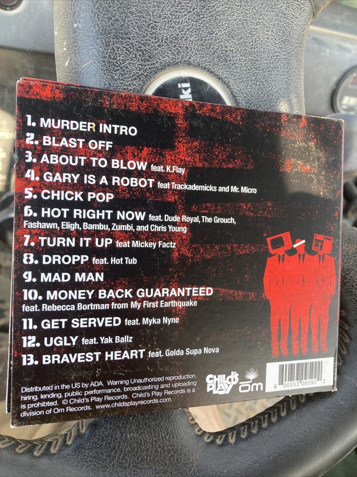 Amplive MURDER AT THE DISCOTECH Cd The Grouch Eligh Myka Nyne Fashawn ...