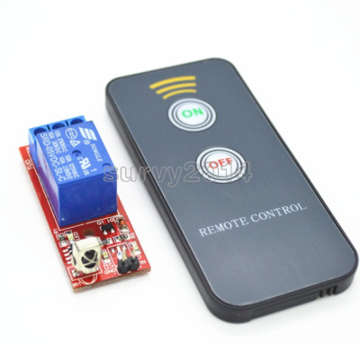 1 Channel Infrared Switch Relay Driving Module Board 5V Active Remote ...