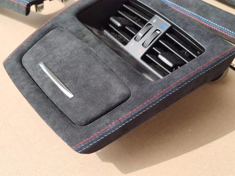 BMW E92 Alcantara CIC Interior trim set kit M Stitches 335i 328i 320i ...