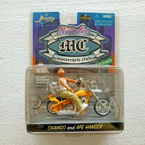 JADA TOYS HOMIE ROLLERZ MC MOTORCYCLE CLUB CHANGO and APE HANGER YELLOW ...