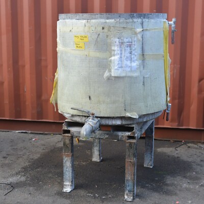 465L Jacked insulated Stainless mixing tank coolant vat vessel heating ...