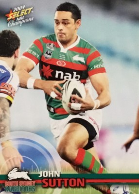 2009 NRL SELECT CHAMPIONS SYDNEY RABBITOHS JOHN SUTTON #155 CARD | eBay ...