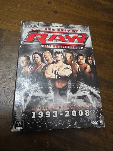 WWE - Raw 15th Anniversary (DVD, 2007, 3-Disc Set) 651191946563 | eBay