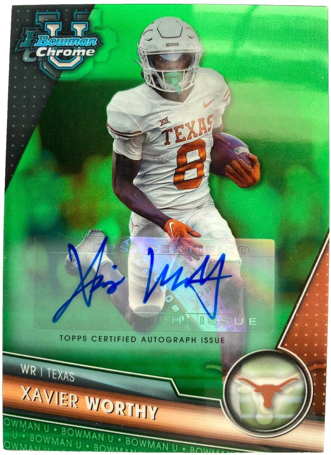 2023 Bowman University Chrome - Chrome Prospect Autographs Xavier ...