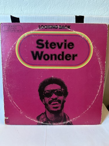 Stevie Wonder - LOOKING BACK - 3 Vinyl LP Set - Trifold Cover - Motown ...