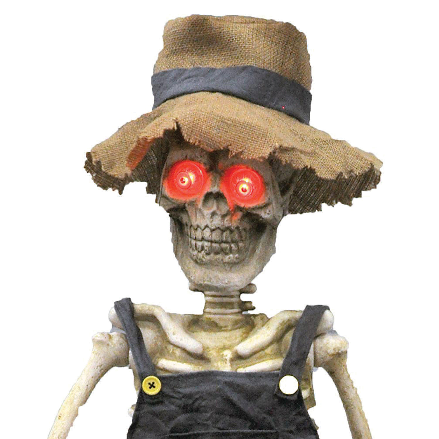 39" Animated Skeleton Playing Banjo Halloween Prop – Sound & Motion ...