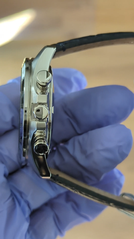 [Top MINT w/Box] SEIKO 8T63-00D0 Chronograph Blue 42mm Men's Quartz ...