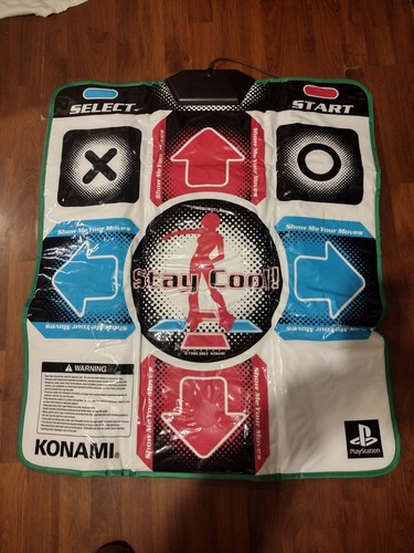 Konami Playstation Dance Dance Revolution DDR Dance Pad Mat No Game | eBay