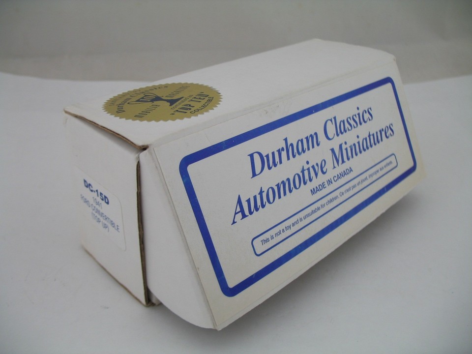 Durham Classics 1:43 Model DC-15D: 1941 Chevrolet Convertible, Top Up ...