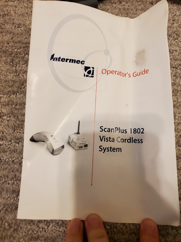 New Intermec ScanPlus 1802 VT PDF Barcode Reader | eBay