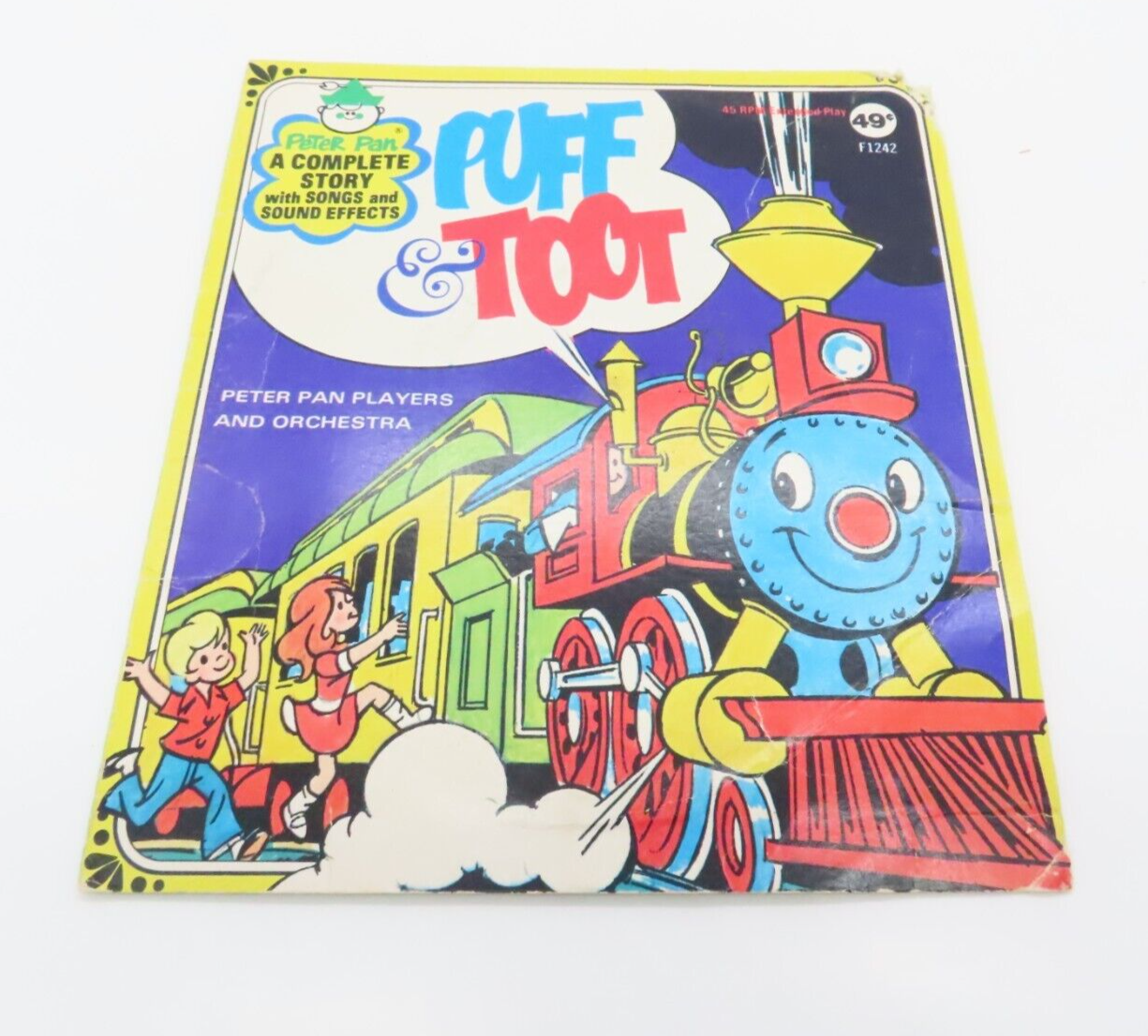 Puff & Toot Peter Pan A Complete Story With Songs & Sound Effects 45 ...