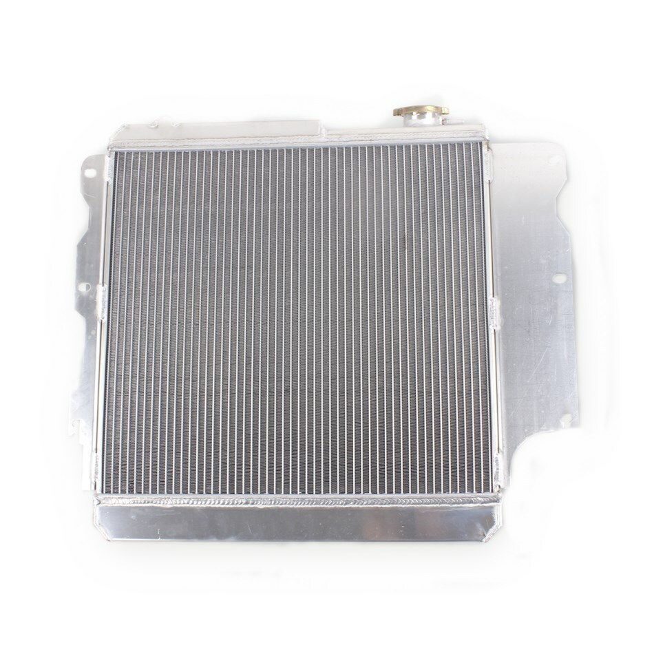 4 Row/Core Aluminum Radiator For 1987-2006 Jeep Wrangler YJ/TJ Chevy V8 ...