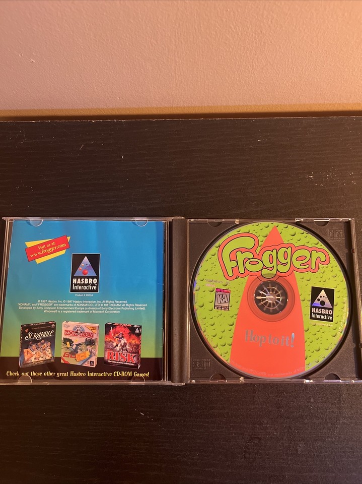 Frogger He's Back Hasbro Interactive Win 95 CD-ROM 1997 PC Game ...
