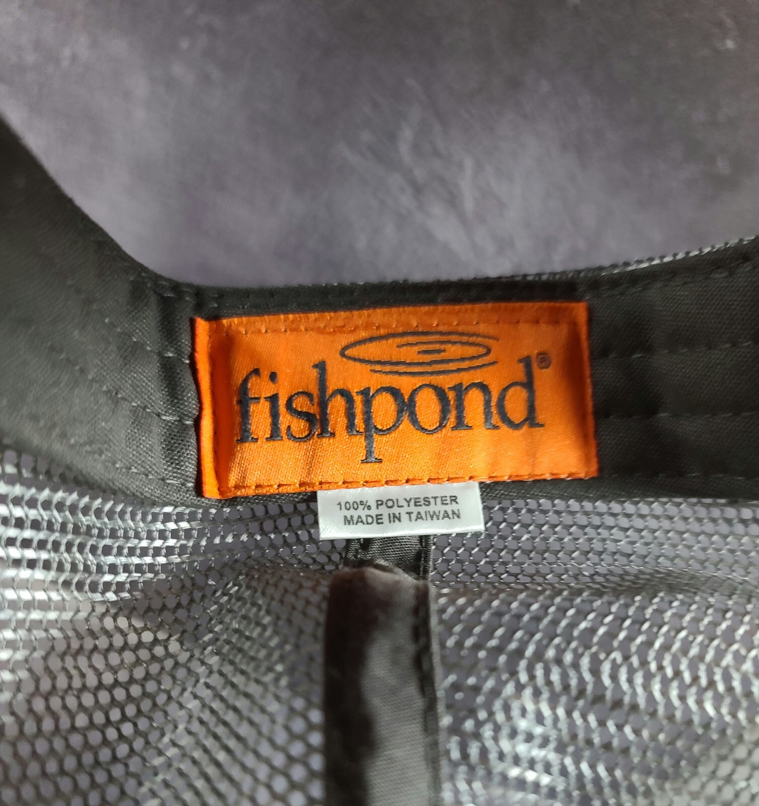 Fishpond Pescado Trucker Cutthroat Orange And Dark Grey Adjustable Cap ...