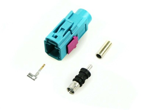 Buchsen Kontakt Pin Gehäuse Stecker Plug 1x FAKRA Buchse - weiblich ...