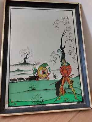Kay Nielsen The Three Feathers Fairy Tale Printed Mirror Print 7" x 9 ...