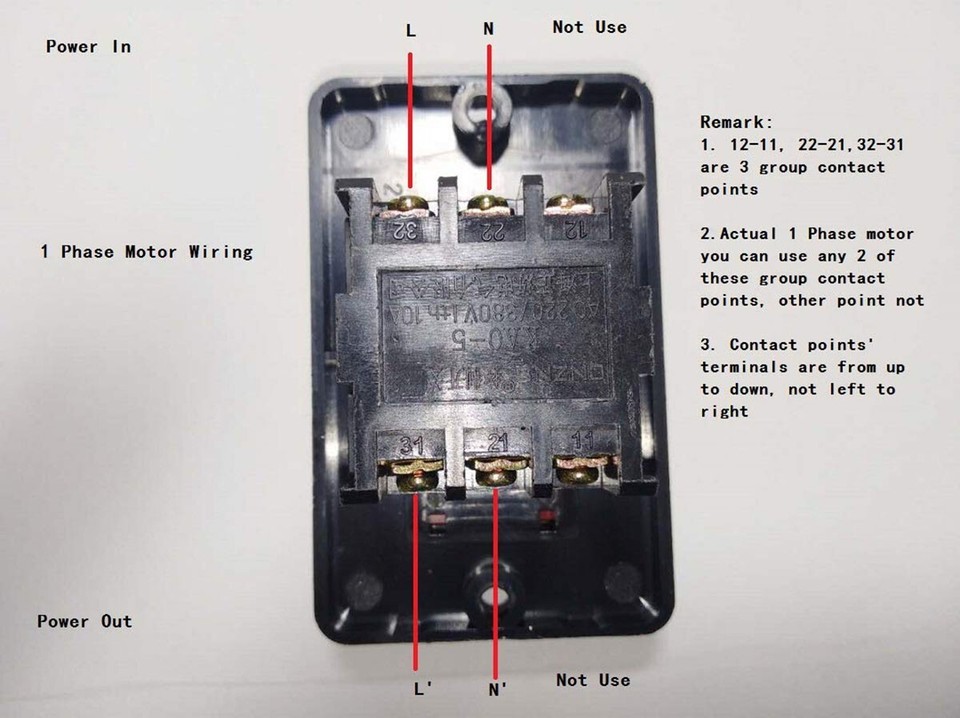 Waterproof Outdoor Push Button Switch On Off 380V Start Stop Single ...