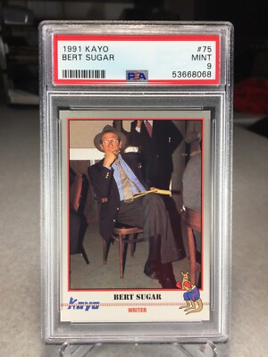 1991 Kayo Bert Sugar #75 - PSA 9 - POP 6 (only 4 graded higher) | eBay
