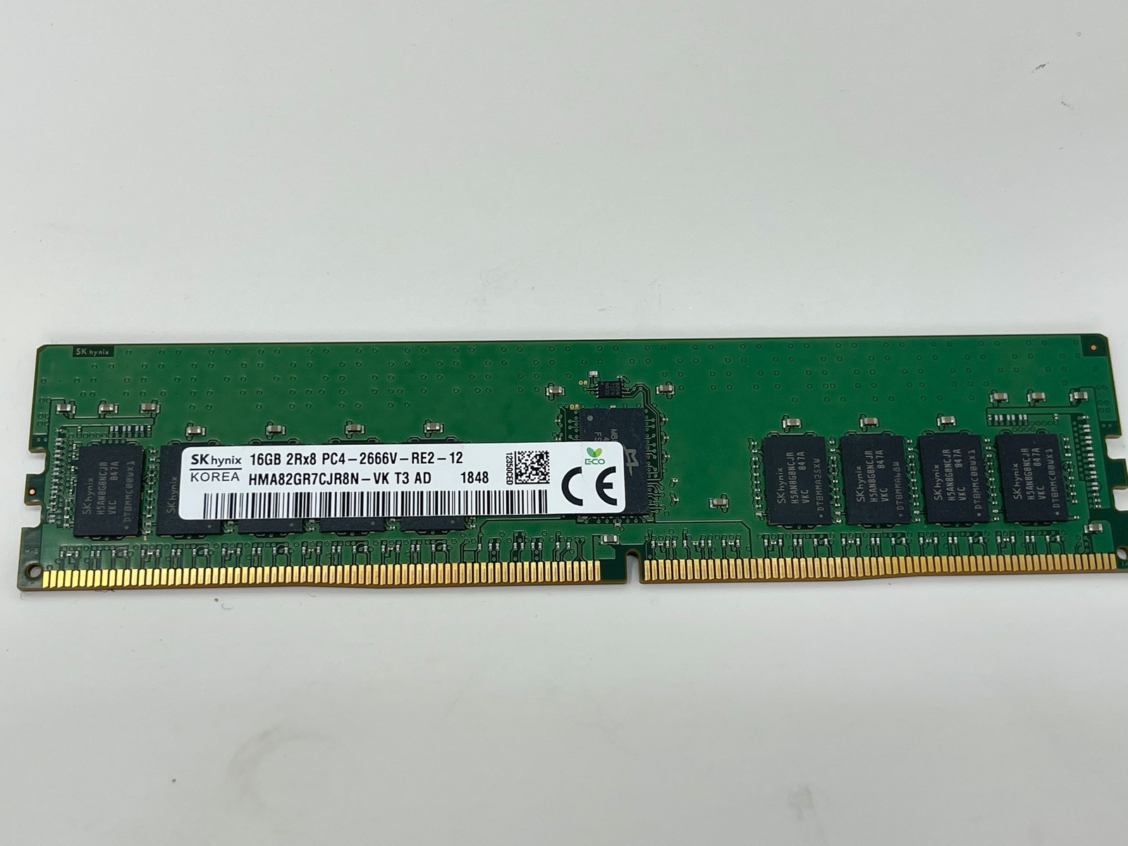 HMA82GR7CJR8N-VK SK Hynix DIMM 16GB DDR4 PC4-2666V 2Rx8 ECC REG Server ...
