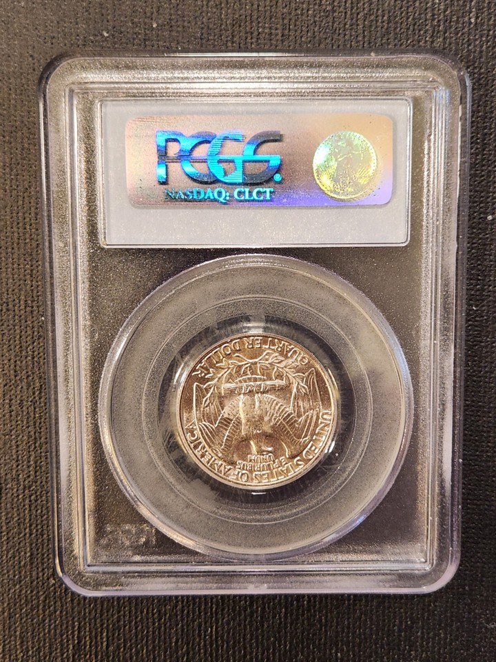 1984-P Washington Quarter 25c PCGS graded, MS63, sealed encasement | eBay