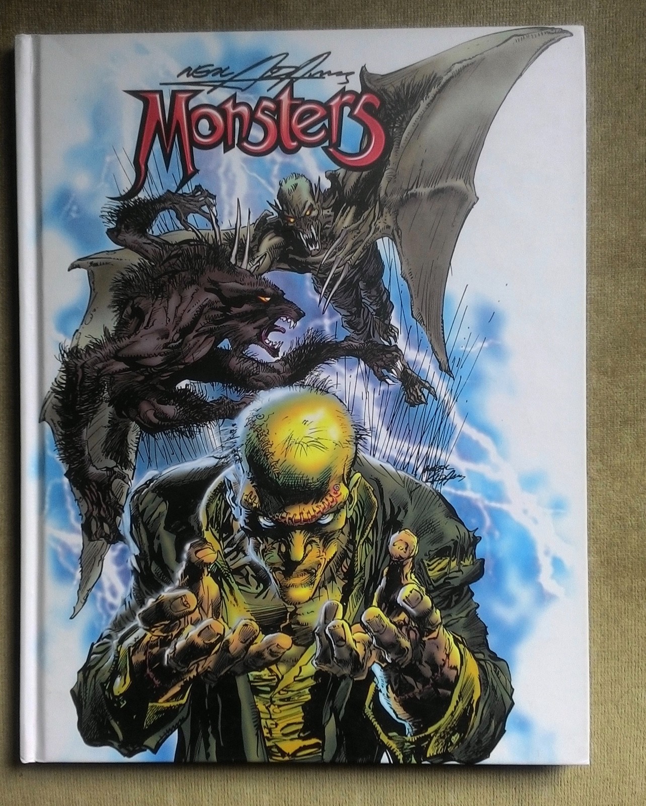 Neal Adams Monsters Hardcover 1st print Universal Horror Dracula ...