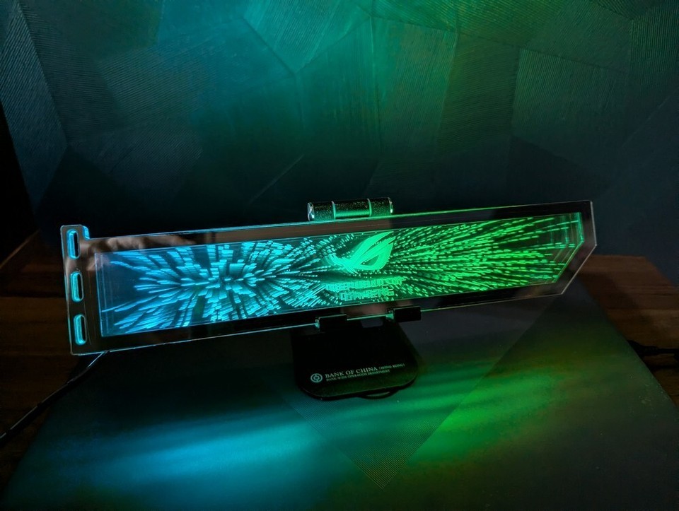 Custom Pic Infinity Mirror GPU Bracket ARGB GPU Side Panel Graphics ...