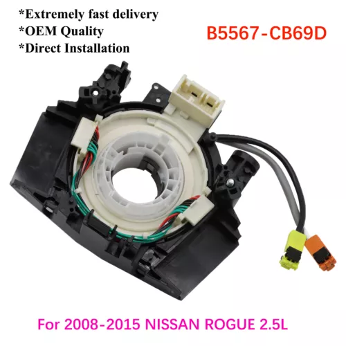 Clock Spring Spiral Cable For Nissan Versa Murano Rogue Replacement ...