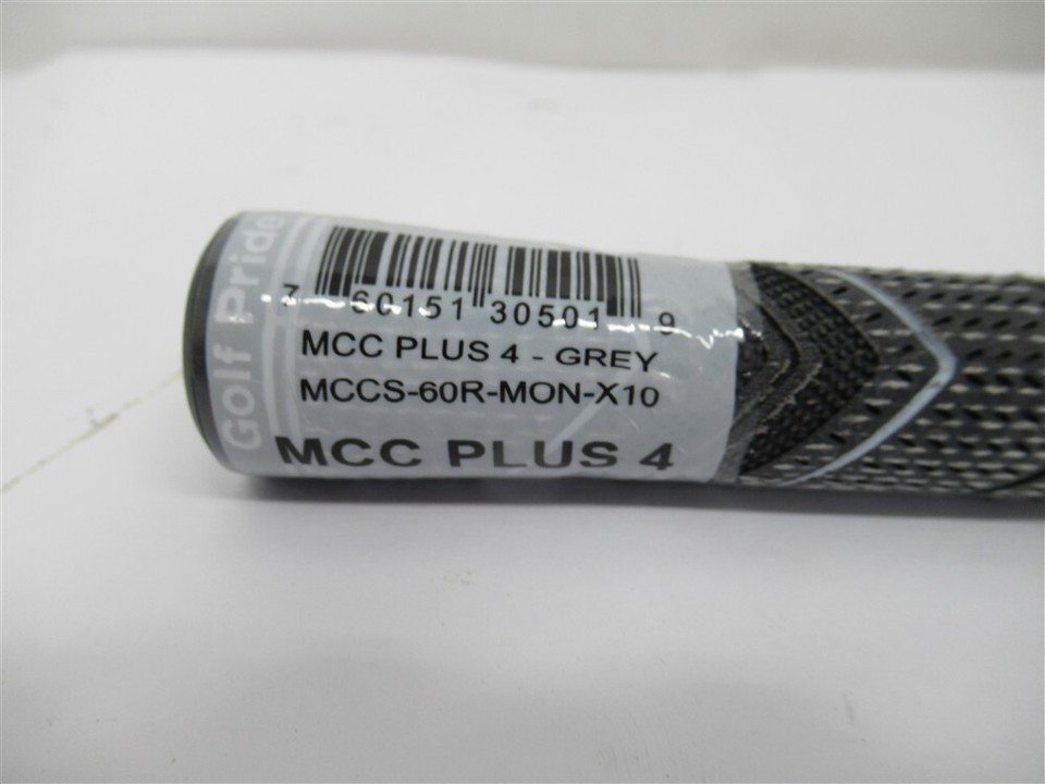Golf Pride MCC PLUS 4 , Midsize Grip , Grey | eBay