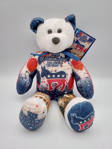 Democratic Party Plush Bear John F Kennedy Limited Treasures ...