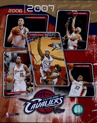 2006-07 Cleveland Cavaliers Team NBA Licensed Unsigned Glossy 8x10 ...
