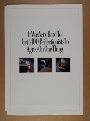 1990 Lexus LS400 'Introducing' vintage print Ad | eBay